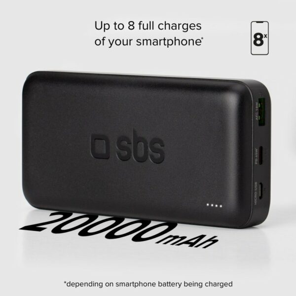 Powerbank SBS 20000mAh Power Delivery 45W - infinytech-reunion