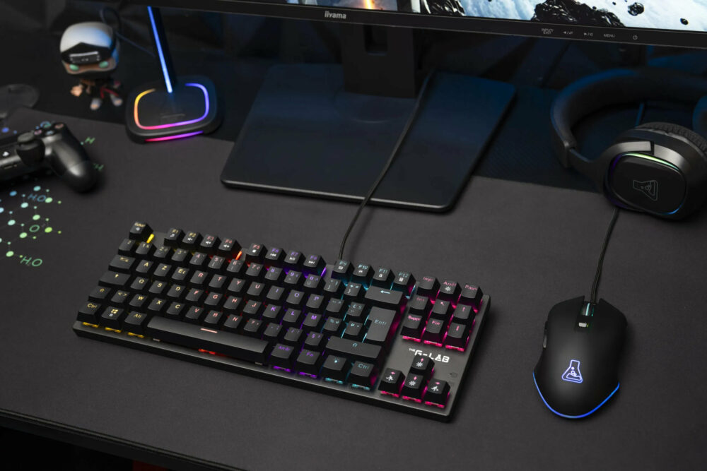 THE G-LAB Combo Mercury EX Filaire - Pack clavier/souris/ Pack Clavier ...