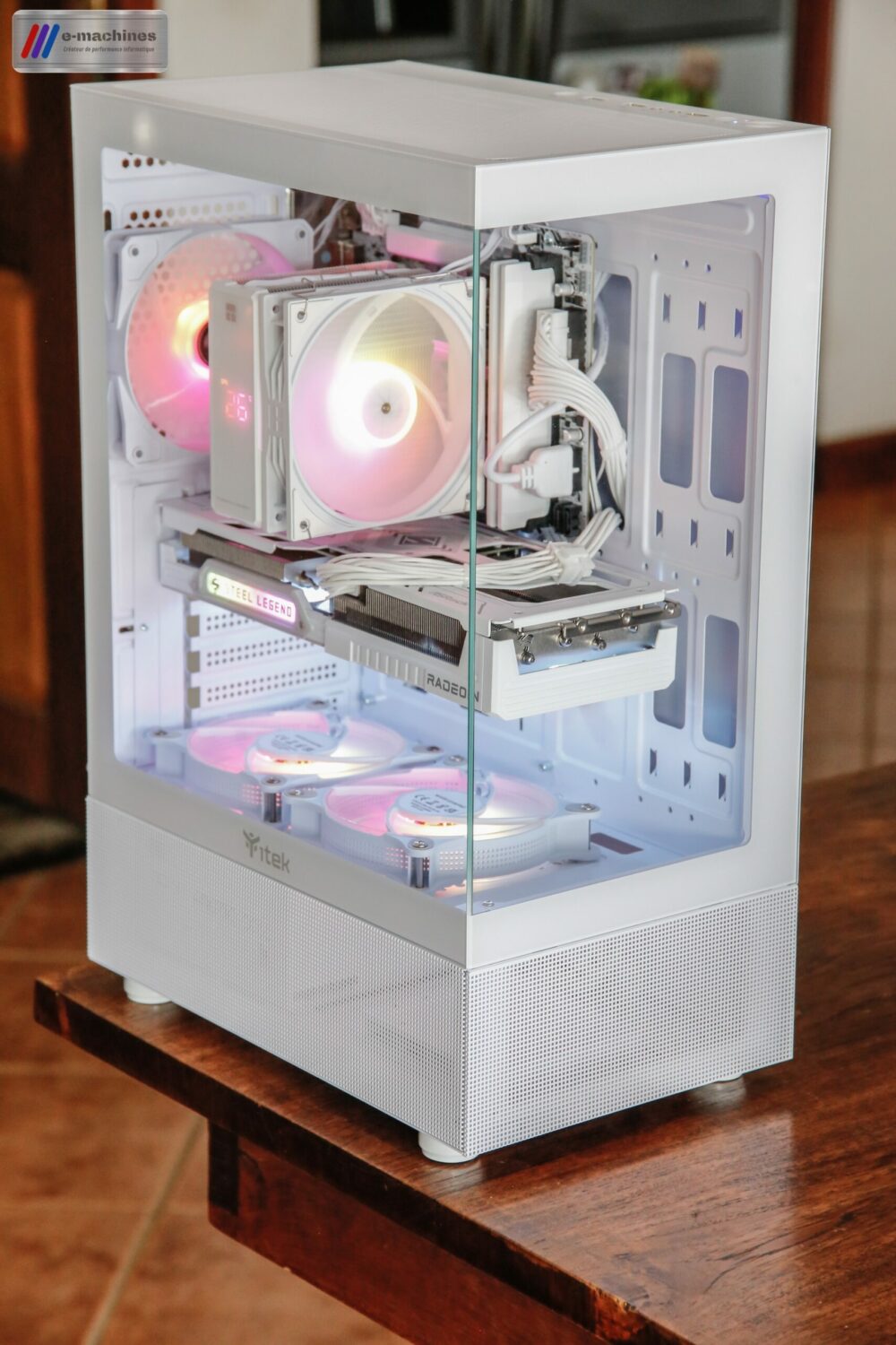 E-MACHINES ITEK Showbui 33W Ryzen5 8400F RTX 5060 Ventus 2X ...