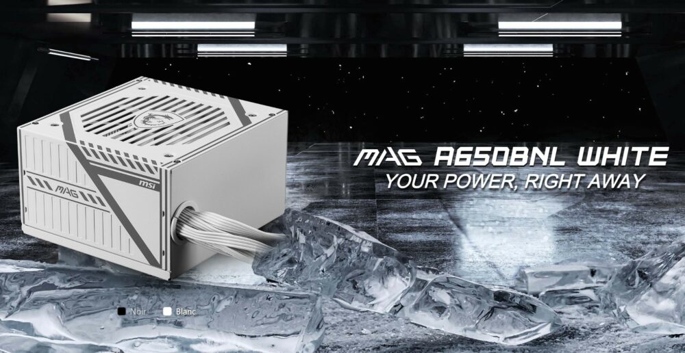 MSI MAG A650BNL 650W Blanc - infinytech-reunion