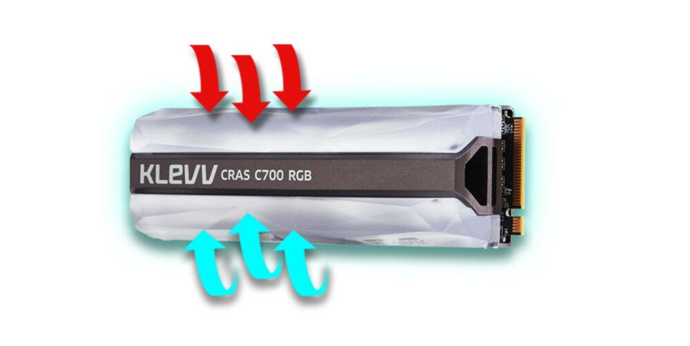 SSD M.2 NVMe 2280 KLEVV CRAS C700 RGB 240Go - infinytech-reunion