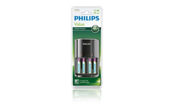 Chargeur de piles AAA PHILIPS SCB1450NB/12 - infinytech-reunion