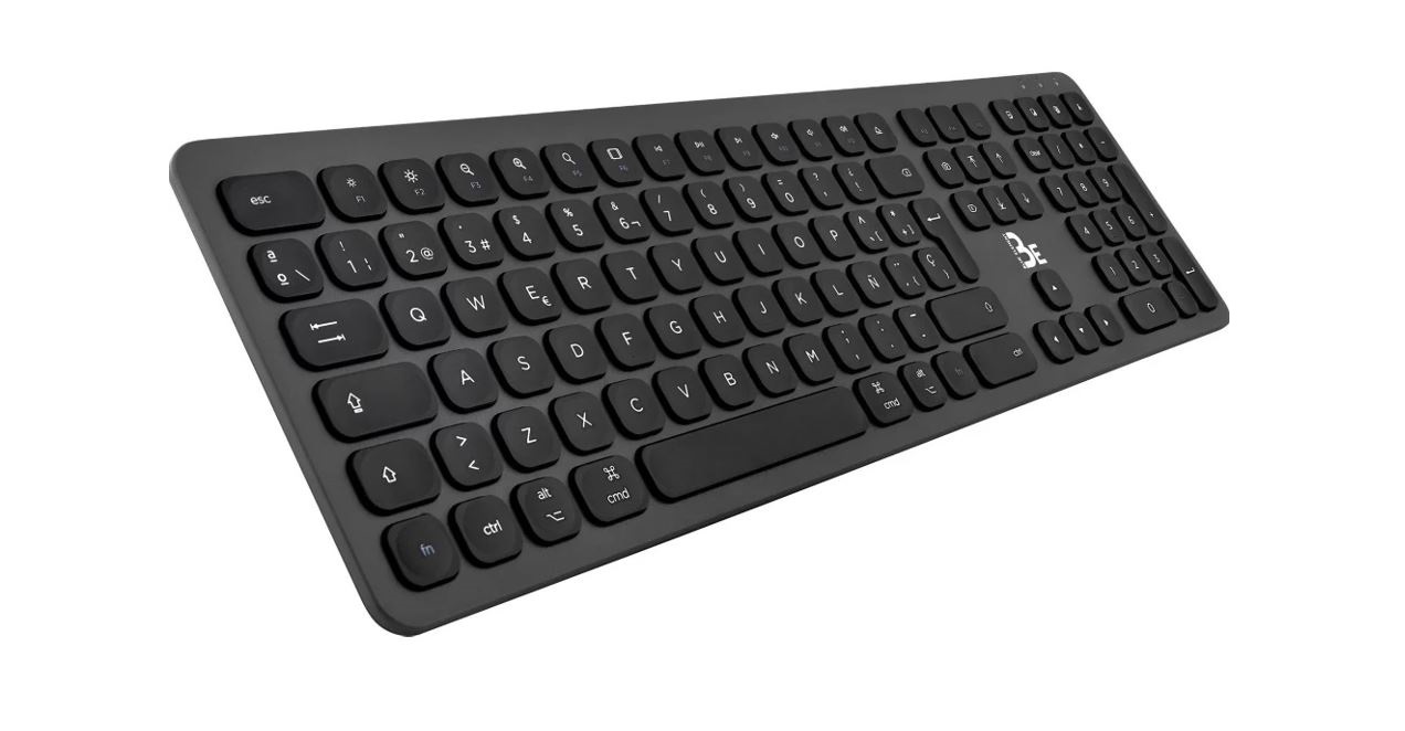 Clavier BLUESTORK pour Mac Sans Fil Noir - infinytech-reunion