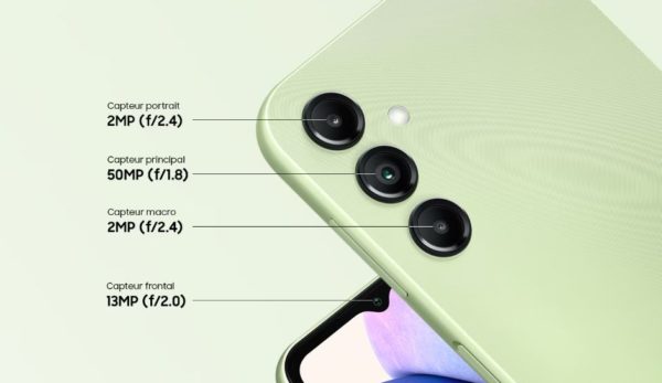 SAMSUNG Galaxy A14 SM-A146P 6,6" 64Go 5G Argent - infinytech-reunion