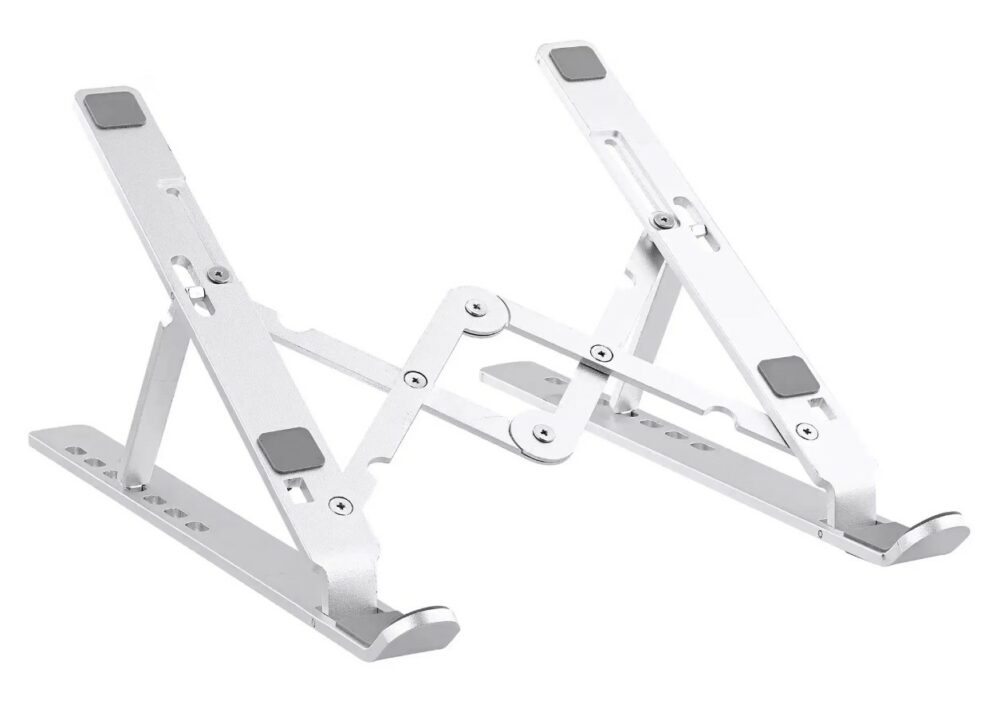 Support pliable pc portable WE CONNECT 17" Blanc - infinytech-reunion